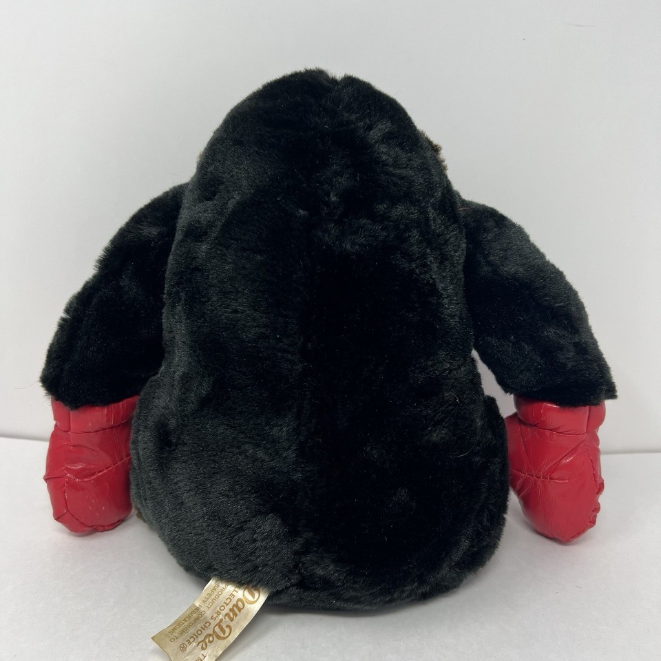Dan Dee Boxing Boxer Gorilla Monkey Plush w/ Red Gloves & Bow Stuffed ...