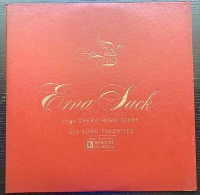 ERNA SACK-MERCURY MG 10044-SINGS OPERA HIGHLIGHTS AND SONG FAVORITES ...
