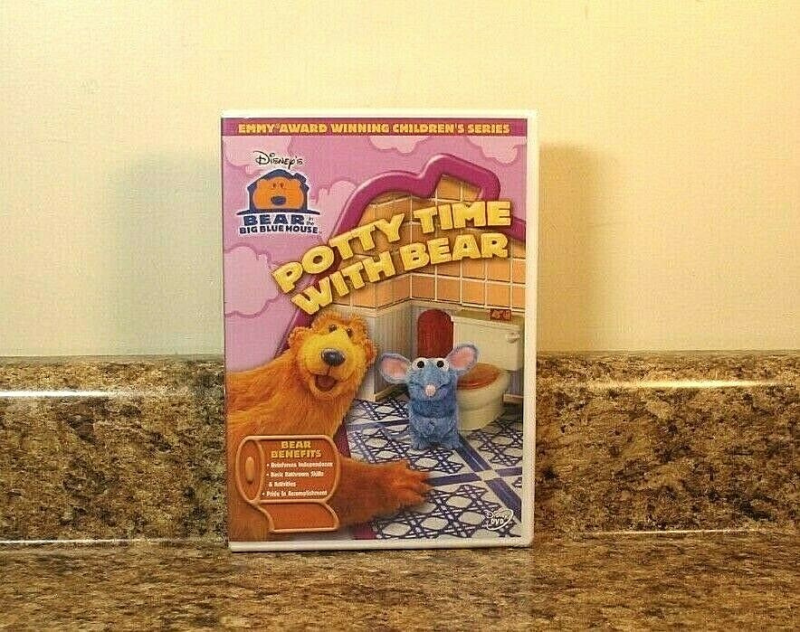 Disney Bear in the Big Blue House: Potty Time With Bear (DVD) Sealed ...