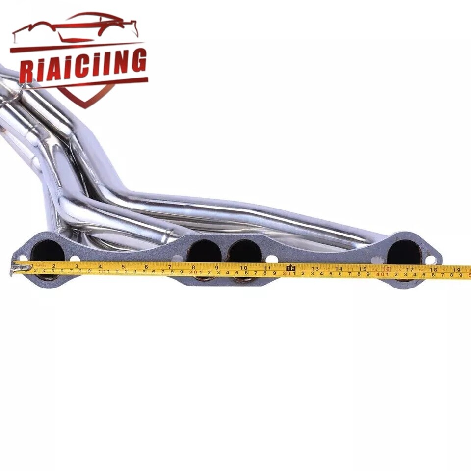 for 1935-48 Small Block 265-400 Exhaust Manifold Fat Fender Well Header ...