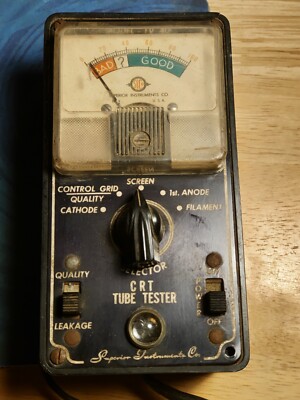 Tube Testers - Vintage Tube Tester Model