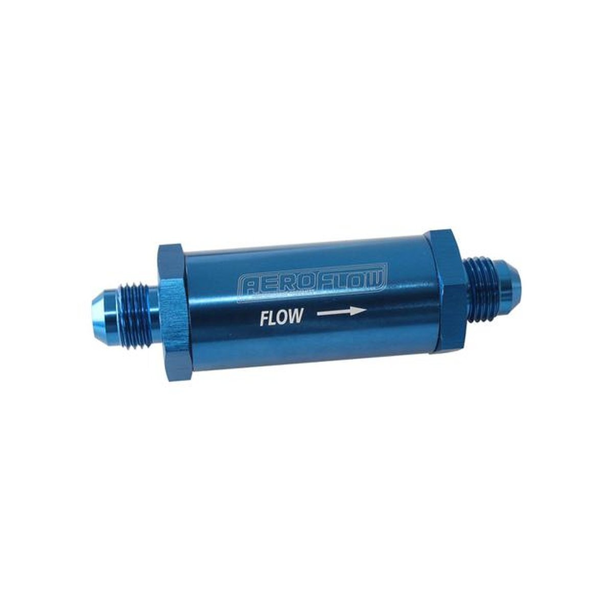 Aeroflow -6an Turbo Inline Oil Filter Blue 30 Micron Washable | eBay