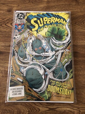 Superman The Man Of Steel 18 Doomsday 1st Appearance DC Comics | eBay