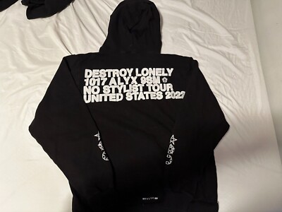 Destroy Lonely Alyx 2022 Tour Merch Hoodie Brand New Sz L | eBay