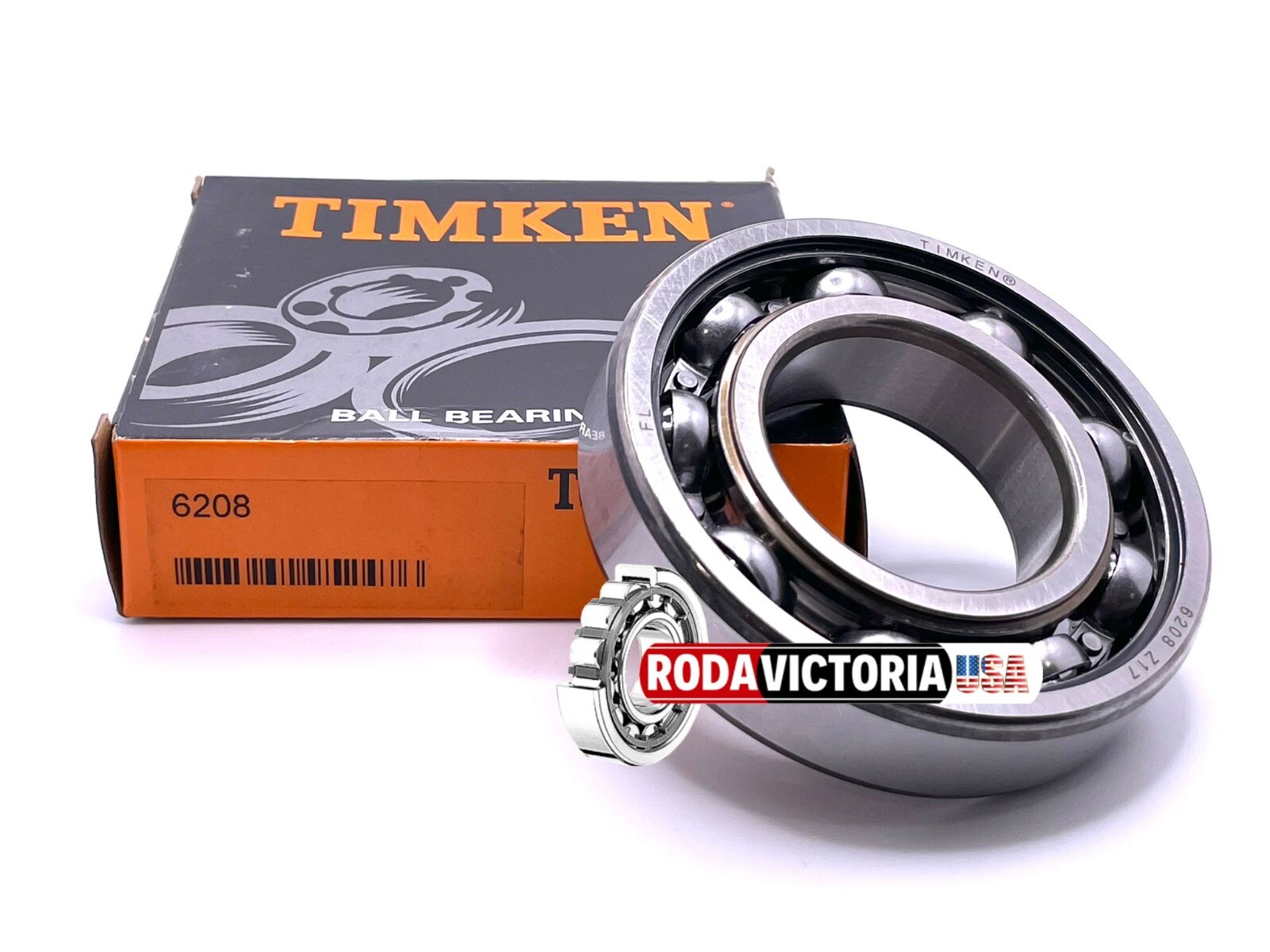 TIMKEN 6208 C3 OPEN, NO SEALS, DEEP GROOVE BALL BEARING, 40x80x18mm | eBay