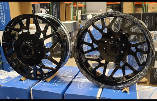 Forgiato Maglia Twist 26" Chevy/GMC 3500 Dually 8x210 Gloss Black ...