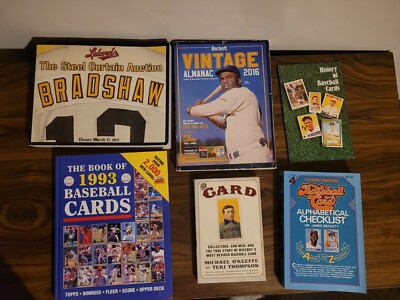 Baseball Card/Collectibles Book Lot of 6--Beckett Vintage Almanac, The ...