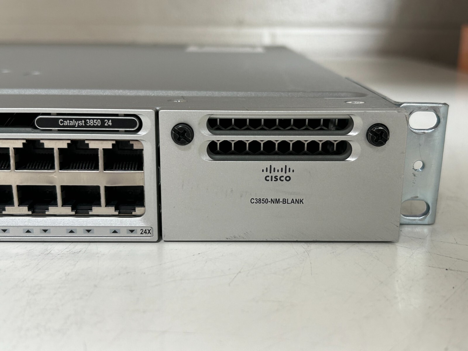 Cisco WS C3850 24T S Interrupteur Endommagé Produit Code Autocollant ...