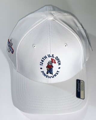 2024 US Open golf Hat Pinehurst white new pga | eBay