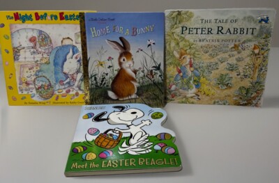 Easter Themed Children’s Books Peanuts Peter Rabbit | eBay