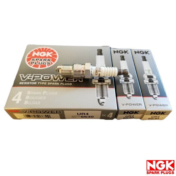 Genuine NGK V-Power Spark Plug Set of 6 for Buick Chrysler Ford Pontiac ...
