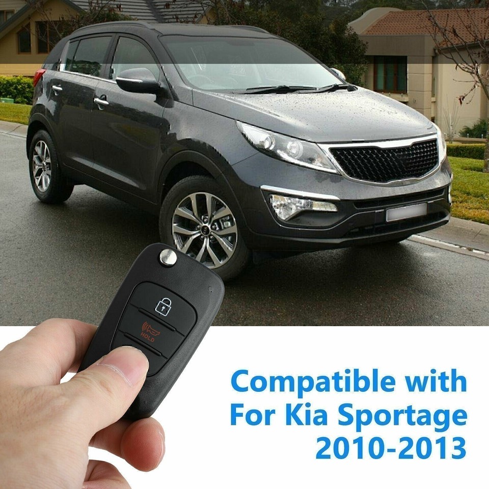2pc For 2012-2014 Kia Rio 2010-2013 Soul Sportage Flip Key Fob Remote ...