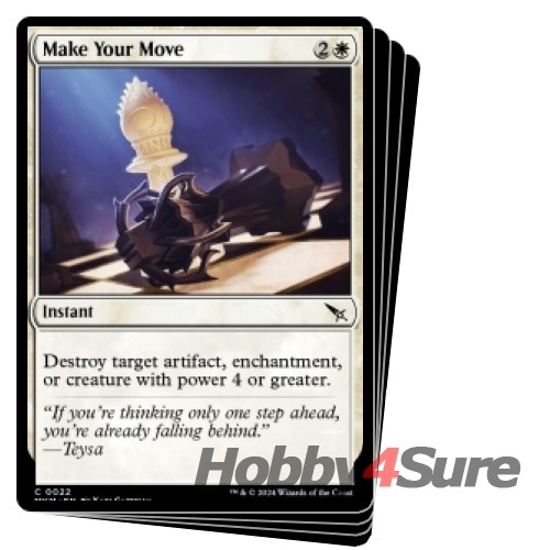Make Your Move X4 M/NM Magic: The Gathering MTG Murders At Karlov Manor ...