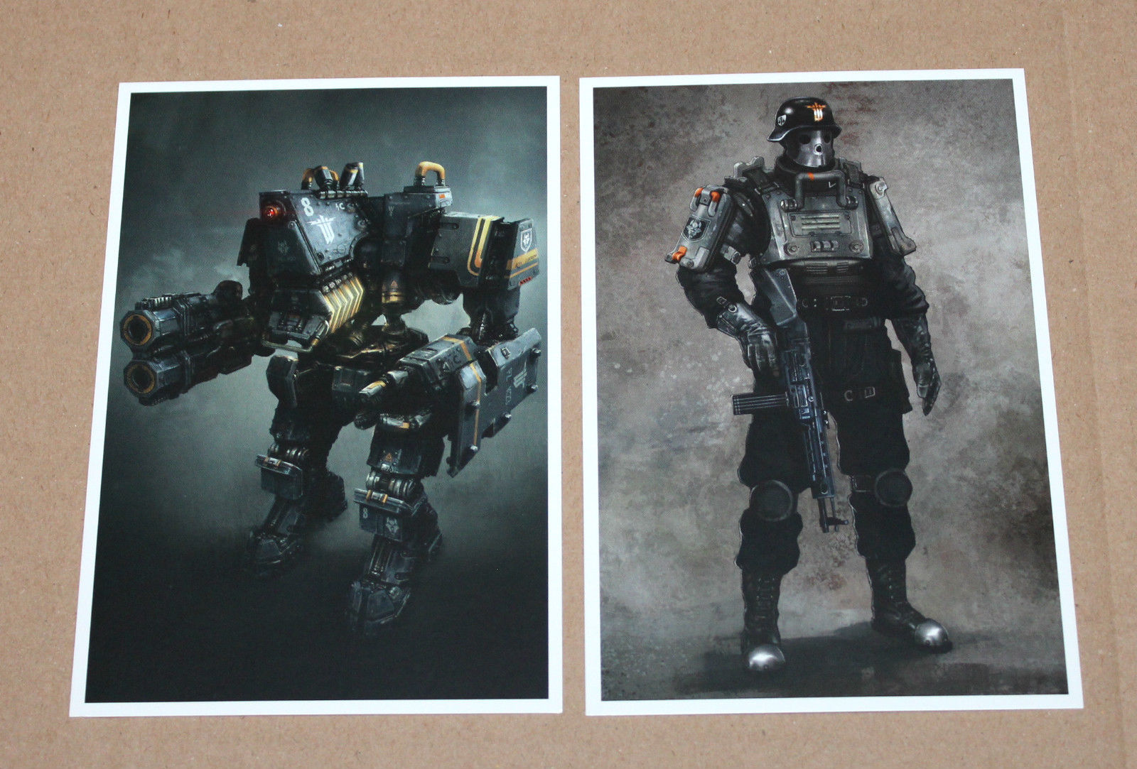 Wolfenstein The New Order Postcard Post Card Set PS3 PS4 Xbox One 360 ...