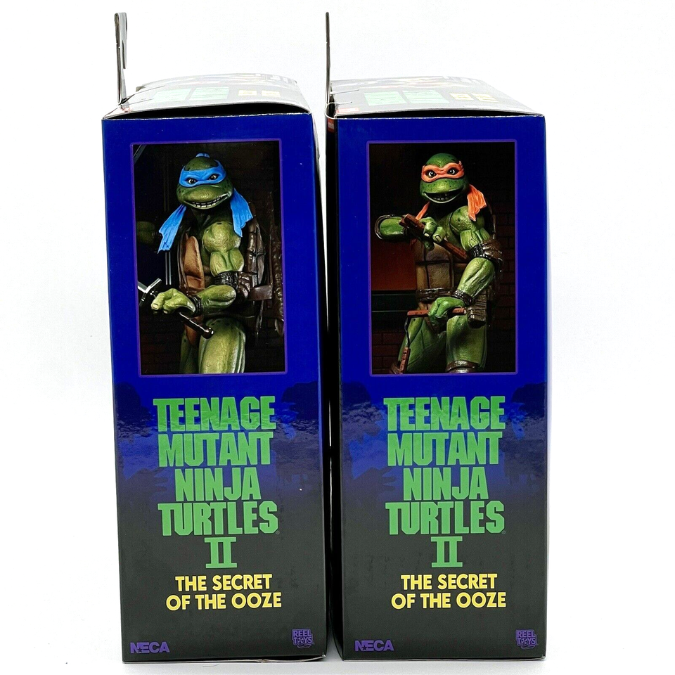 TMNT NECA 1991 Movie Secret of the Ooze Action Figures Turtles Keno ...