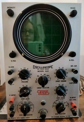 EICO Oscilloscope DC Wide Band Model 460 Vintage | eBay