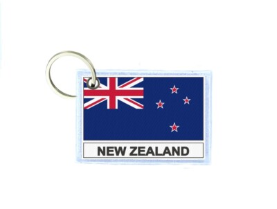 Holder Keys Key Keys Printed Double Face Flag NZ New Zealand | eBay