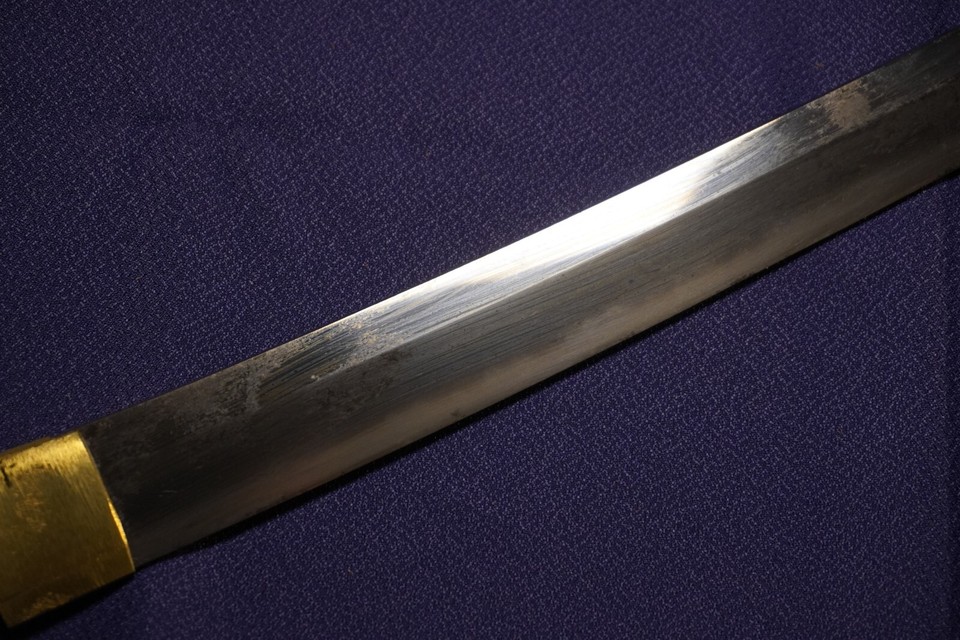 DEC91 Antique Japanese Sword Ikeda Kanetsuna Katana in Koshirae IJA ...