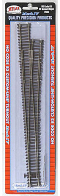 Atlas HO Scale Code 83 #8 Custom Right-Hand Turnout/Switch Model Train ...