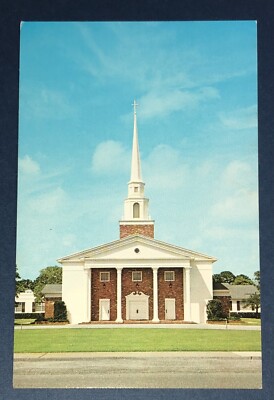 Postcard Delray Beach Florida Cason United Methodist Church c1970 | eBay