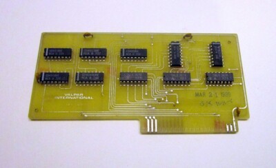 VERY, VERY, RARE Valpar International Interface Card for Apple II+ ...