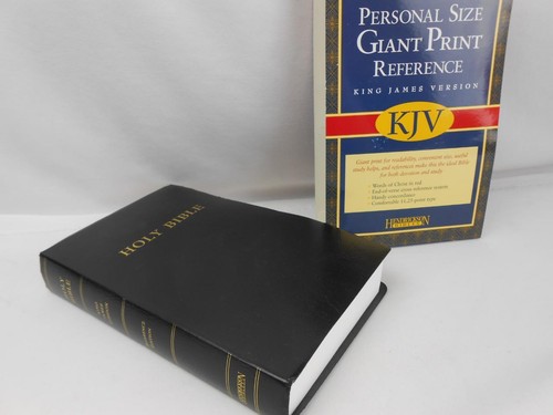 Hendrickson KJV Holy Bible- Personal Size- Giant Printer - Reference ...