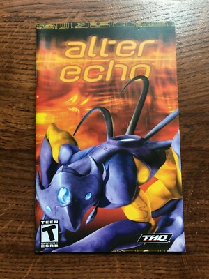 Alter Echo PS2 Playstation 2 Instruction Manual Only | eBay