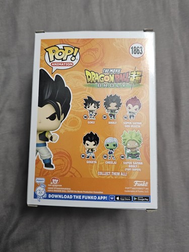 Funko Pop! Dragon Ball Super: Broly - Gogeta Vinyl Figure #1863 NEW | eBay