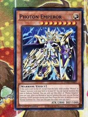 Yugioh Photon Emperor PHHY-EN001 Single | eBay