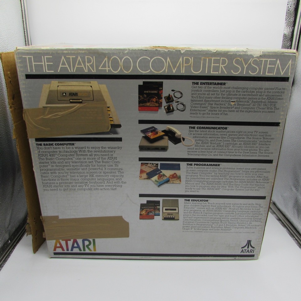 Atari 400 Computer Console CIB Tested Must @@!!! | eBay