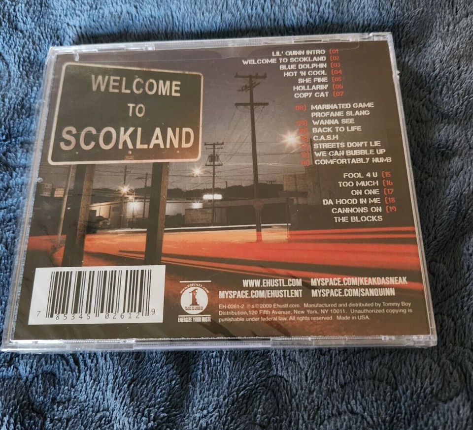 Keak Da Sneak & San Quinn - Welcome to Scokland Cd Sealed [PA] | eBay