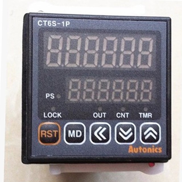 Autonics Ct6s-1p4 Programmable Timer Counter 1 Stage Preset 6 DIGIT W48 ...