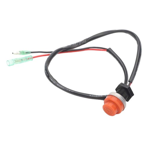 Outboard Start Stop Switch Emergency 55cm Cable Marine Kill Switch Safe ...