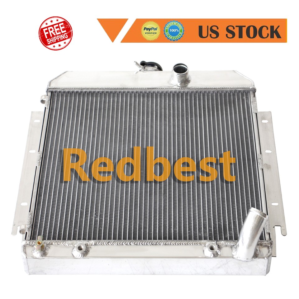 3Rows Aluminum Radiator for 1963-1966 Dodge Dart/Plymouth Barracuda ...