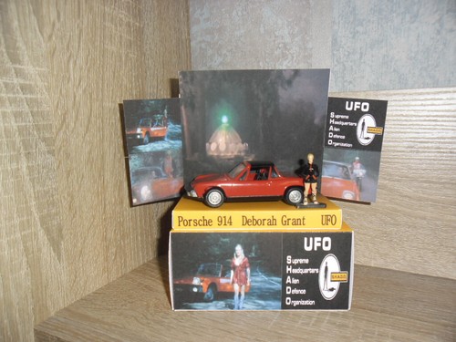 UFO SHADO GERRY ANDERSON PORSCHE 914 Deborah Grant CODE 3 MODEL + BOX ...