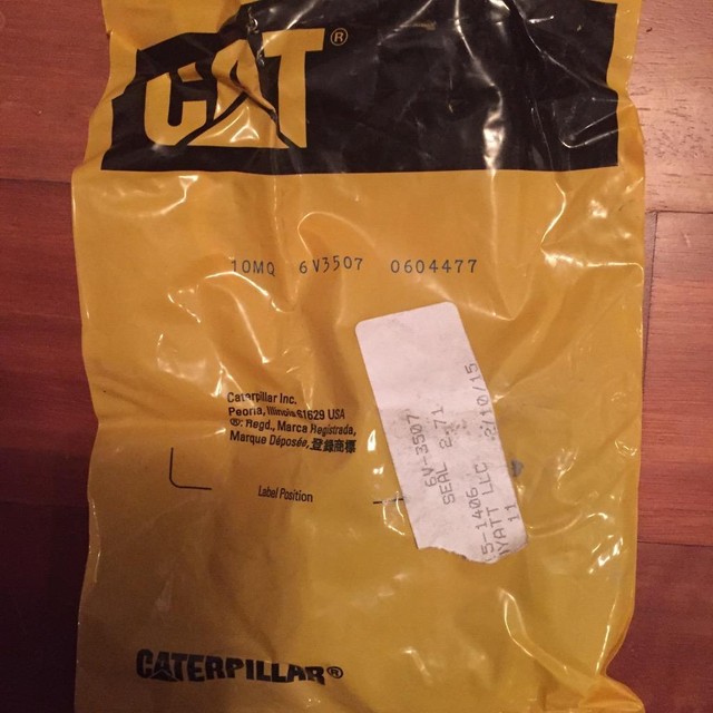 Genuine OEM Caterpillar Seal 6V3507 for sale online | eBay