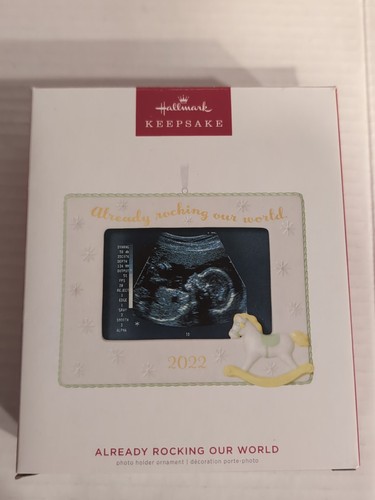 2022 Hallmark Keepsake Ornament Already Rocking Our World New | eBay