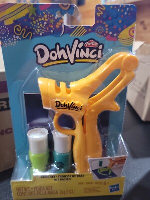 DohVinci Basic Set Play-Doh Brand Drawing Compound Tool & 2 Tubes NEW ...