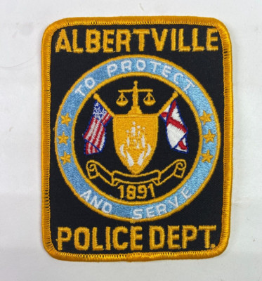 Albertville Police Alabama AL Patch G3 | eBay