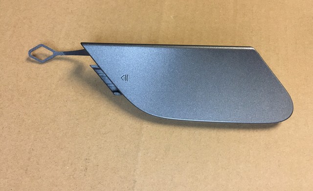 Mercedes W222 S-Class 2014-19 Rear Tow Hook Cover - Dark Silver Used ...