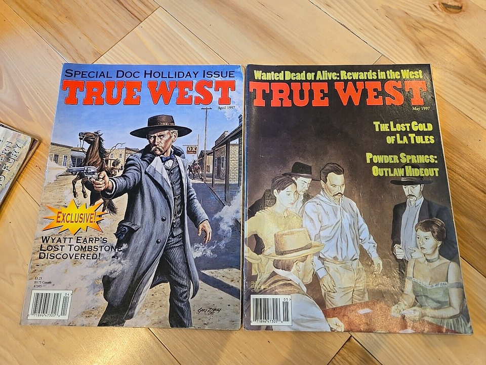Lot Of 17 True West Magazines 1996 1997 Western Cowboy Vintage Frontier ...