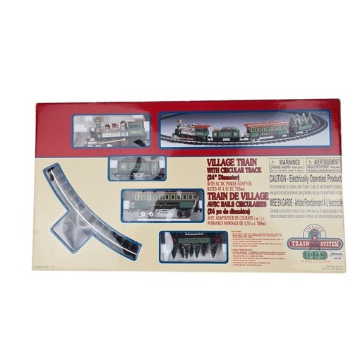 LEMAX Collection 84261A Chistmas Village Train System 24” Circular ...
