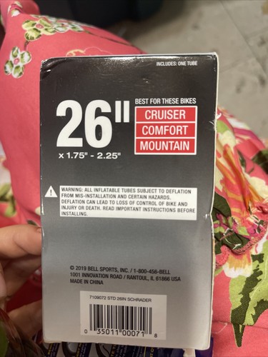 Bell Sports 26"" Universal Inner Tube 7064266 35011000718| eBay