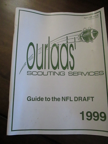 Ourlads Scouting Service Guide to the NFL DRAFT 1999 | eBay