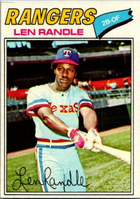 1977 Topps #196 Len Randle | eBay