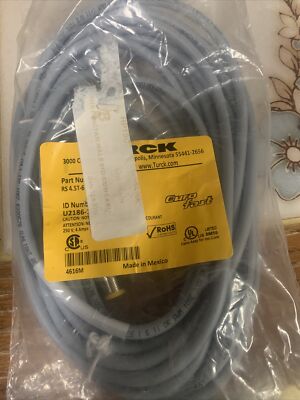 New Turck power cable RS 4.5T-6 | eBay