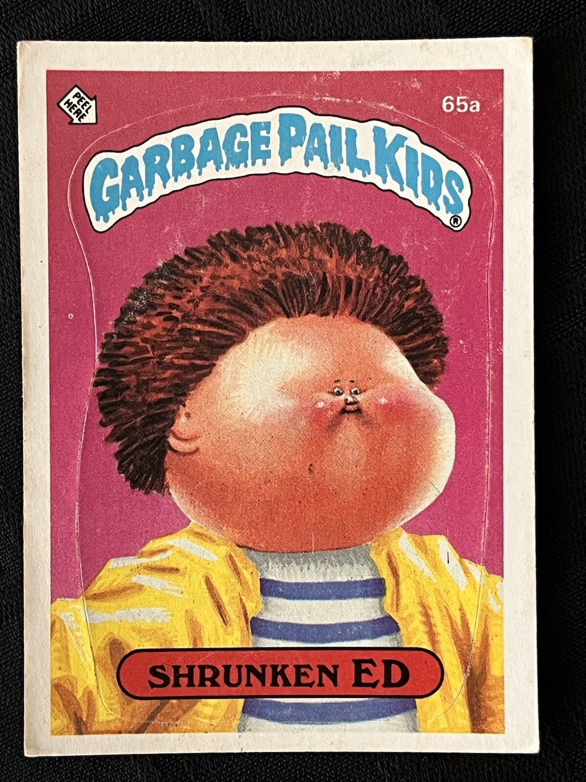 1985 Topps Garbage Pail Kids Card Series 2 OS2 Glossy Back GPK Shrunken ...