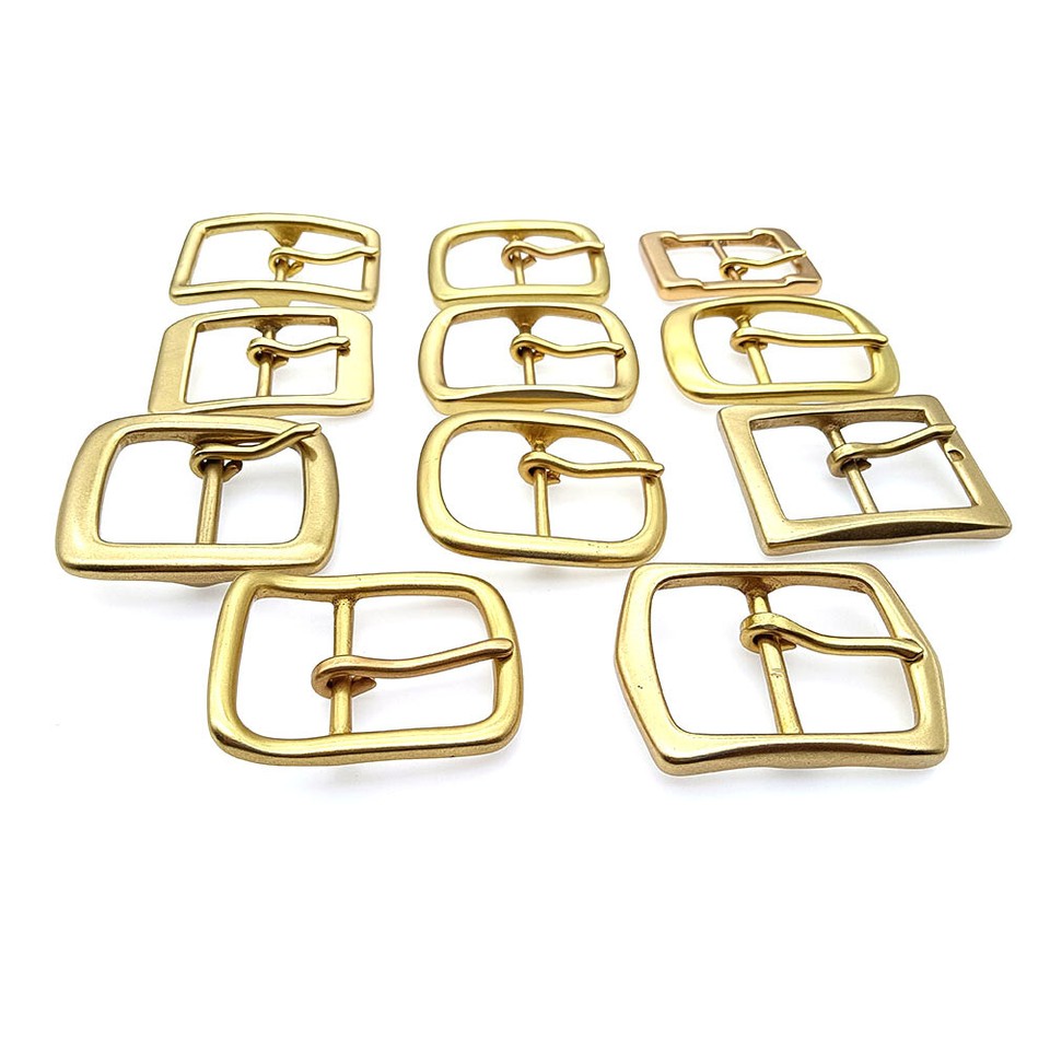 Quality Solid Brass Pin Buckle for Men Women Leathercraft DIY Belt 38 ...
