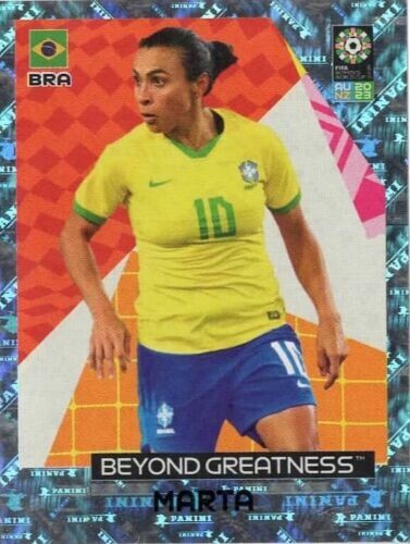2023 FIFA Women's World Cup Album Stickers Beyond Greatness Marta #299 ...