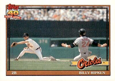 1991 Topps #677 Billy Ripken | eBay